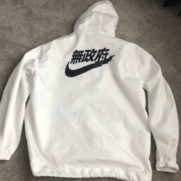 Jackets & Coats | Windbreaker Jacket Chinese Nike Logo | Poshmark